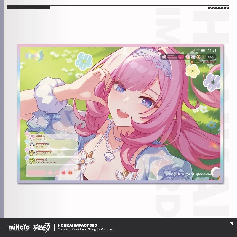 Фигурка Elysia C, Honkai Impact 3rd, Розовый