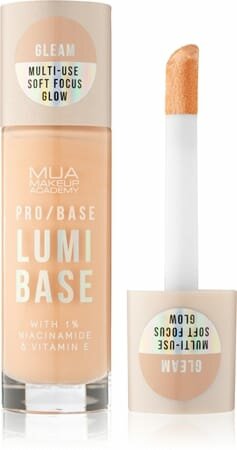 Основа под макияж MUA MakeUp Academy PRO/BASE Lumi Base, оттенок gleam (холодный), 33 мл