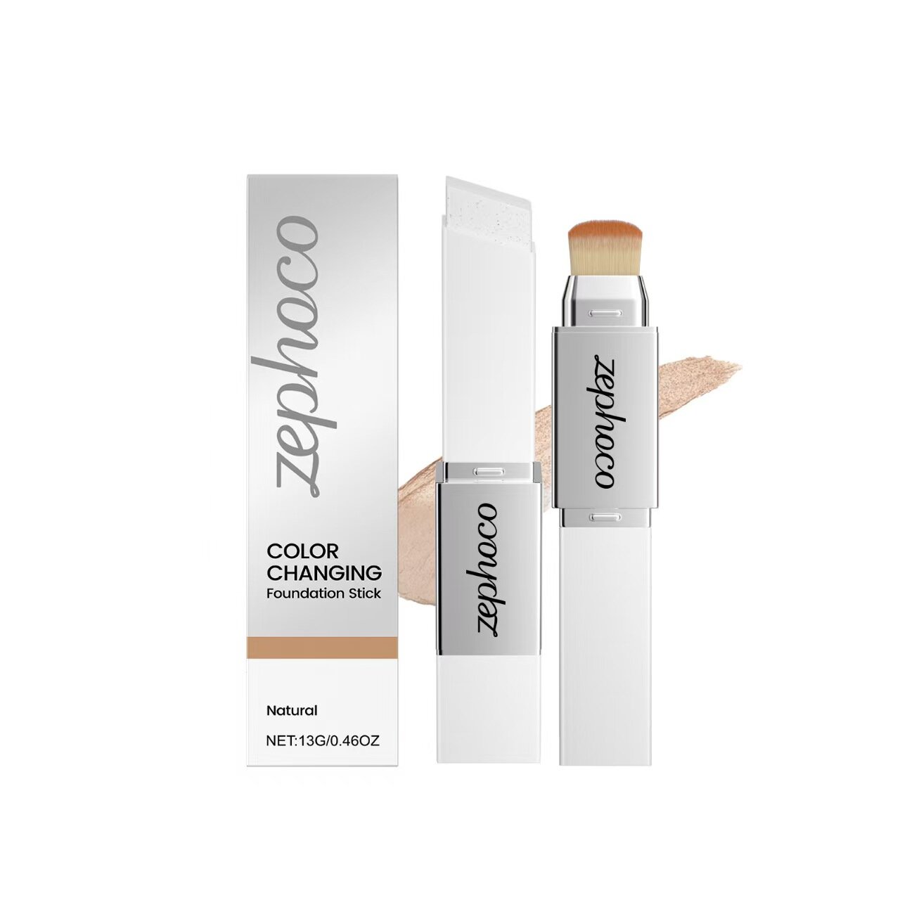 Премиальный увлажняющий стик Elroel Blanc Cover Cream Stick с SPF 50 для защиты от УФизлучения и синего света, компактный автооттенок