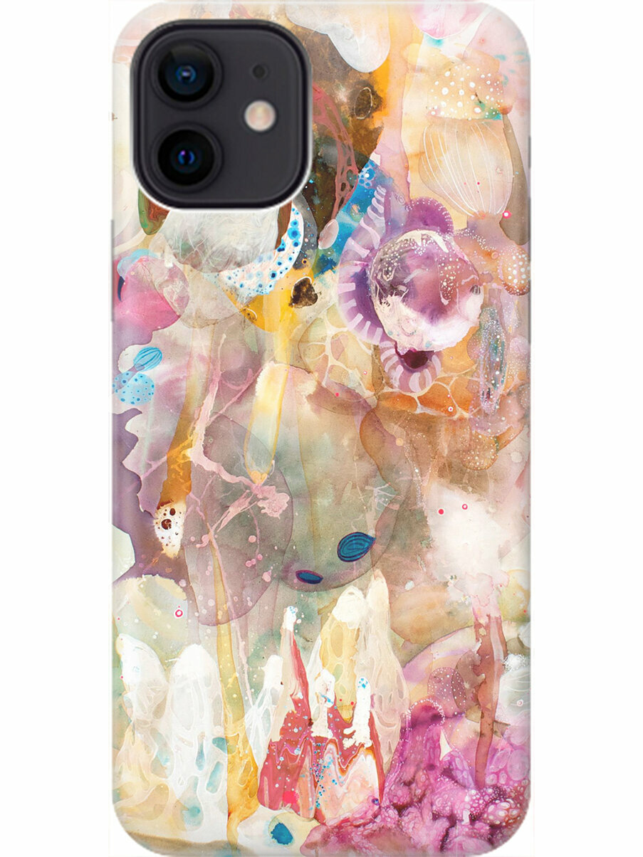 Силиконовый чехол на Apple iPhone 12 / 12 Pro / Эпл Айфон 12 / 12 Про с рисунком "Радость весны"