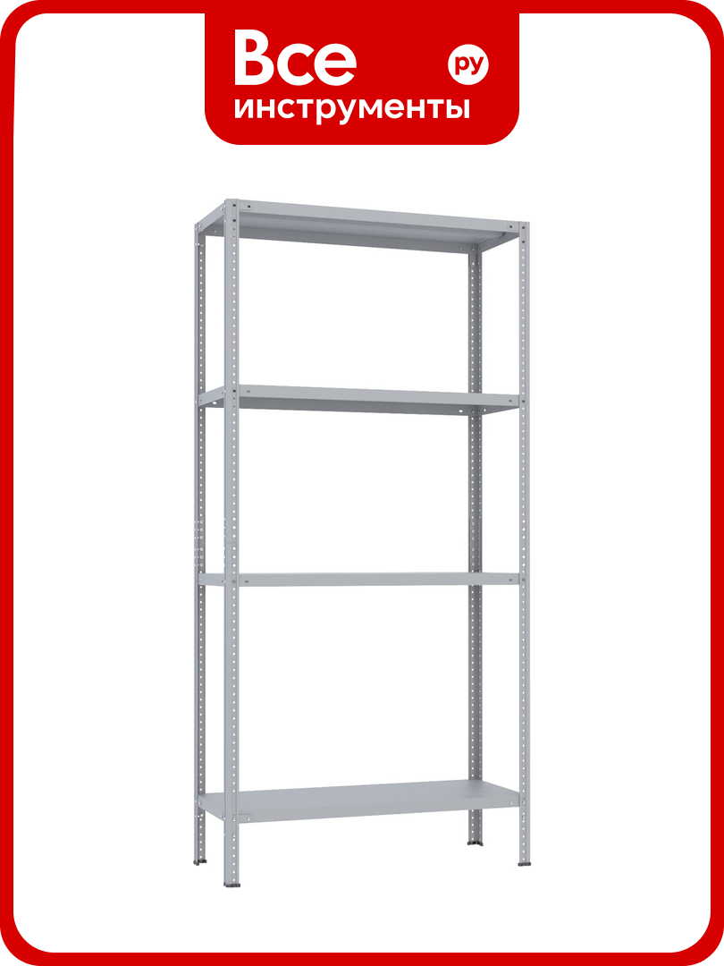 Стеллаж Everest 100-40/80/180-4-C (Разборный) STC100/40/80/180/4
