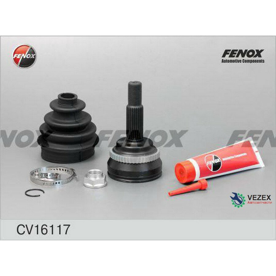 FENOX CV16117 ШРУС наружный к-кт! ABS\ Toyota Corolla (E12) 02-08