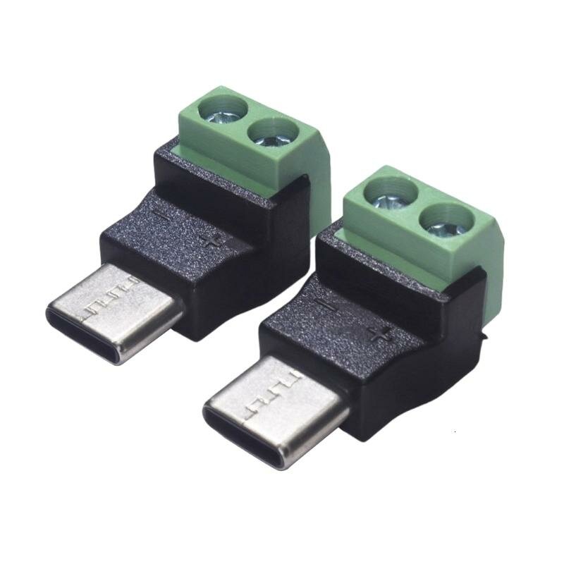 Переходник USB-C на 2-контактный разъём (2 шт.)
