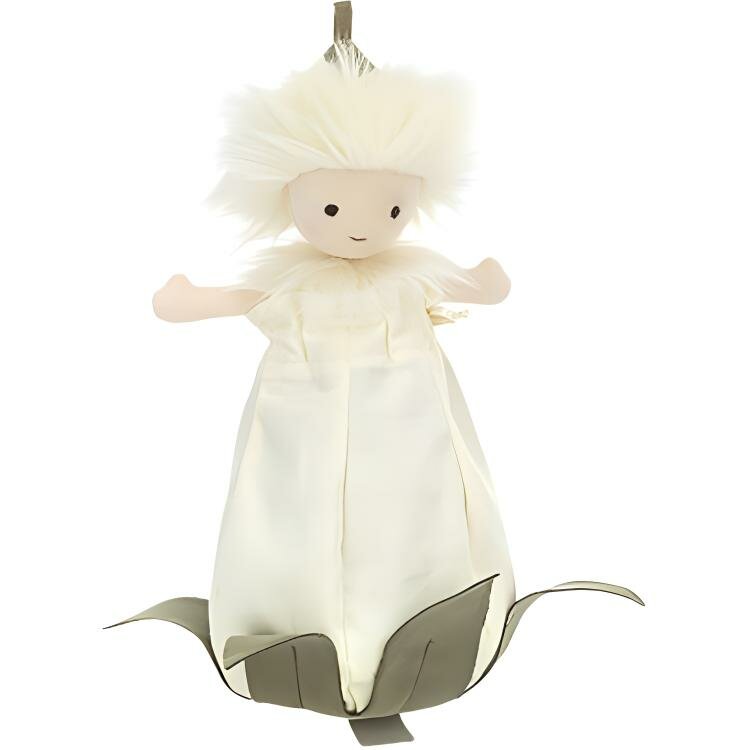 Игрушка плюшевая унисекс JELLYCAT Fluffkin Doll, White Fairy