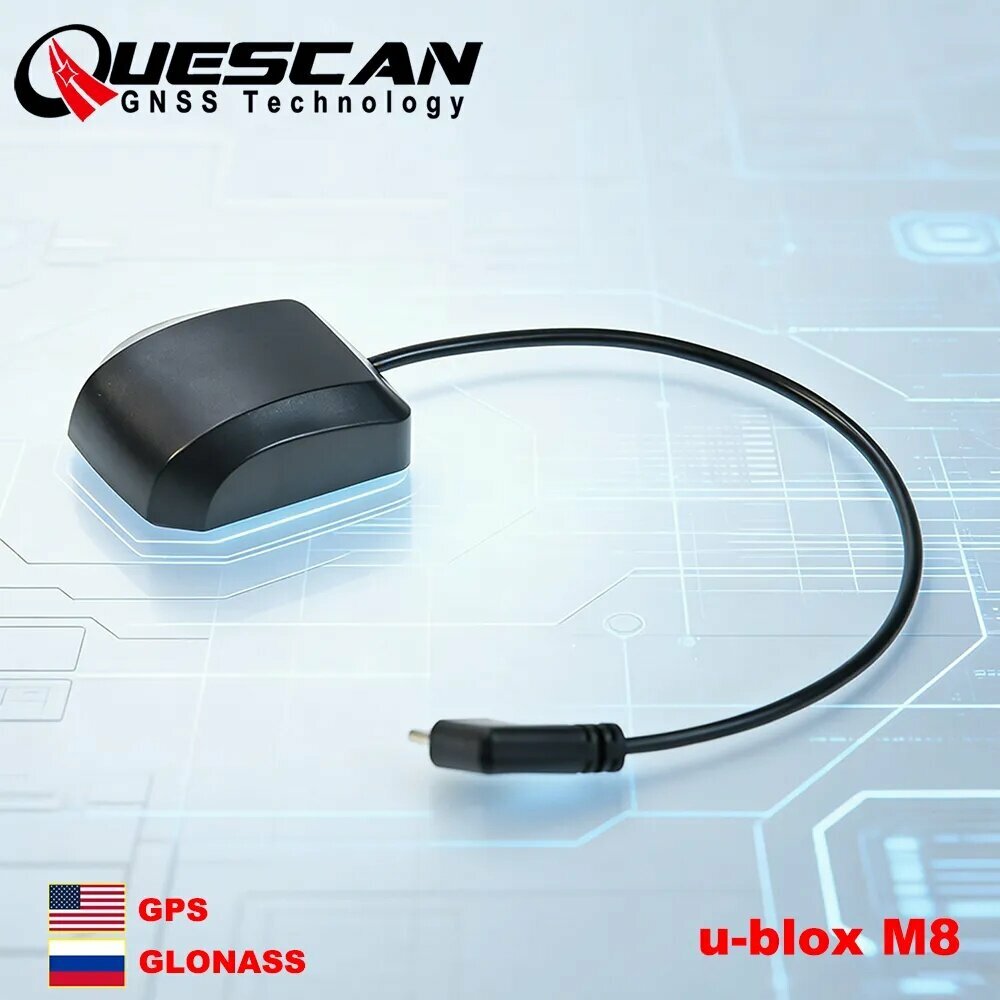 QUESCAN ublox8 машина Android USB Type C GPS GLONASS антенный приемник Geely Monjaro USB GPS GLONASS u-blox M8N M8030 USB GNSS USBGPS