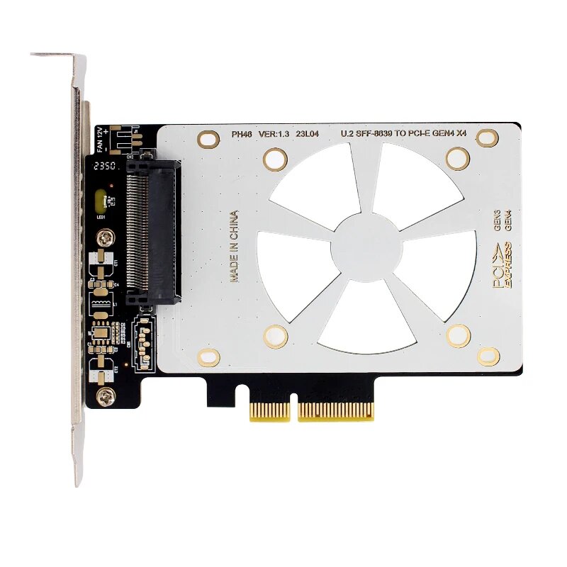 REM.AI Адаптер U.2 на PCI Express 3.0 для SSD