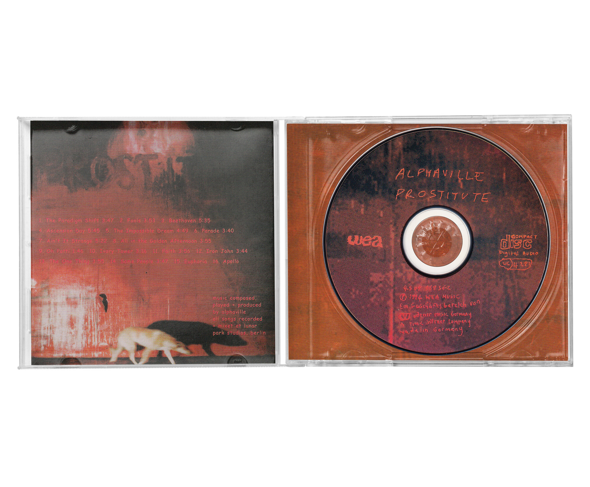 Alphaville - Prostitute, 1994, 12-page< CD-Аудио — фото 1