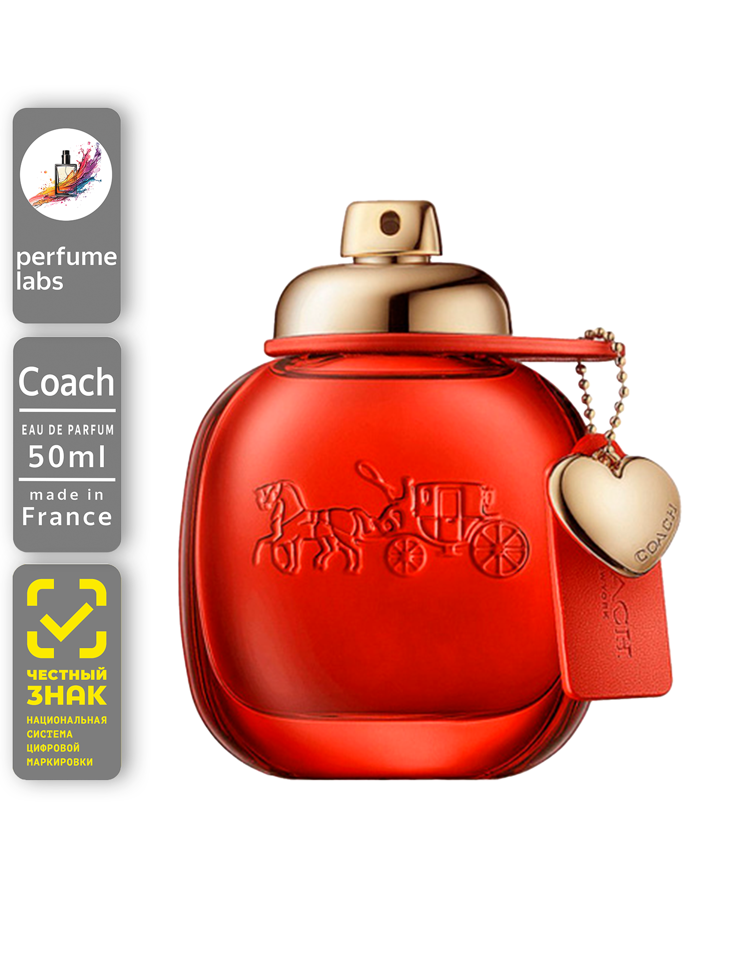 Coach парфюмерная вода Love pour Femme edp 50ml
