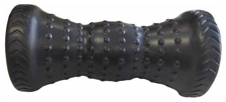 Ролик массажный для йоги Coneli Yoga Dot 16x7 см черный