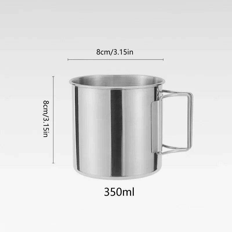 Стальная чашка для кемпинга Stanley 250/350/500 мл