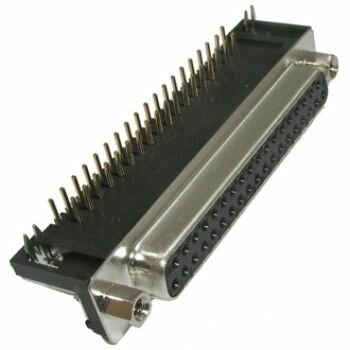 DRB-37FA (DS1037-37F), Розетка 37 pin на плату 7.2мм / 2 штуки
