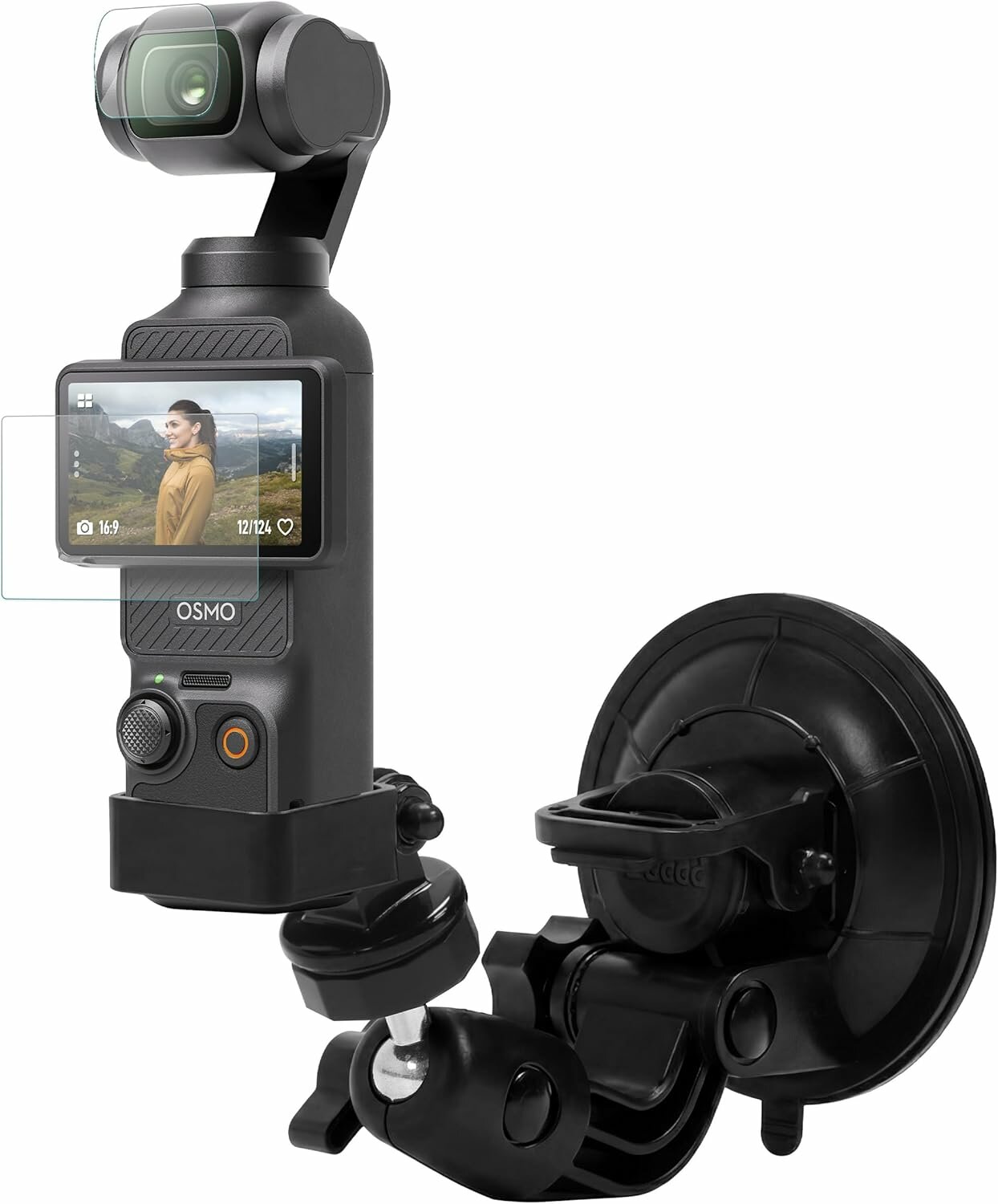 DJI Osmo Pocket 3 Creator Combo, 1' CMOS, камера для видеоблогов с разрешением 4K/120 кадров в секунду, 3-осевая стабилизация, отслеживание лица/объекта, встроенный микрофон для чистого звука, цифровая камера для YouTube.