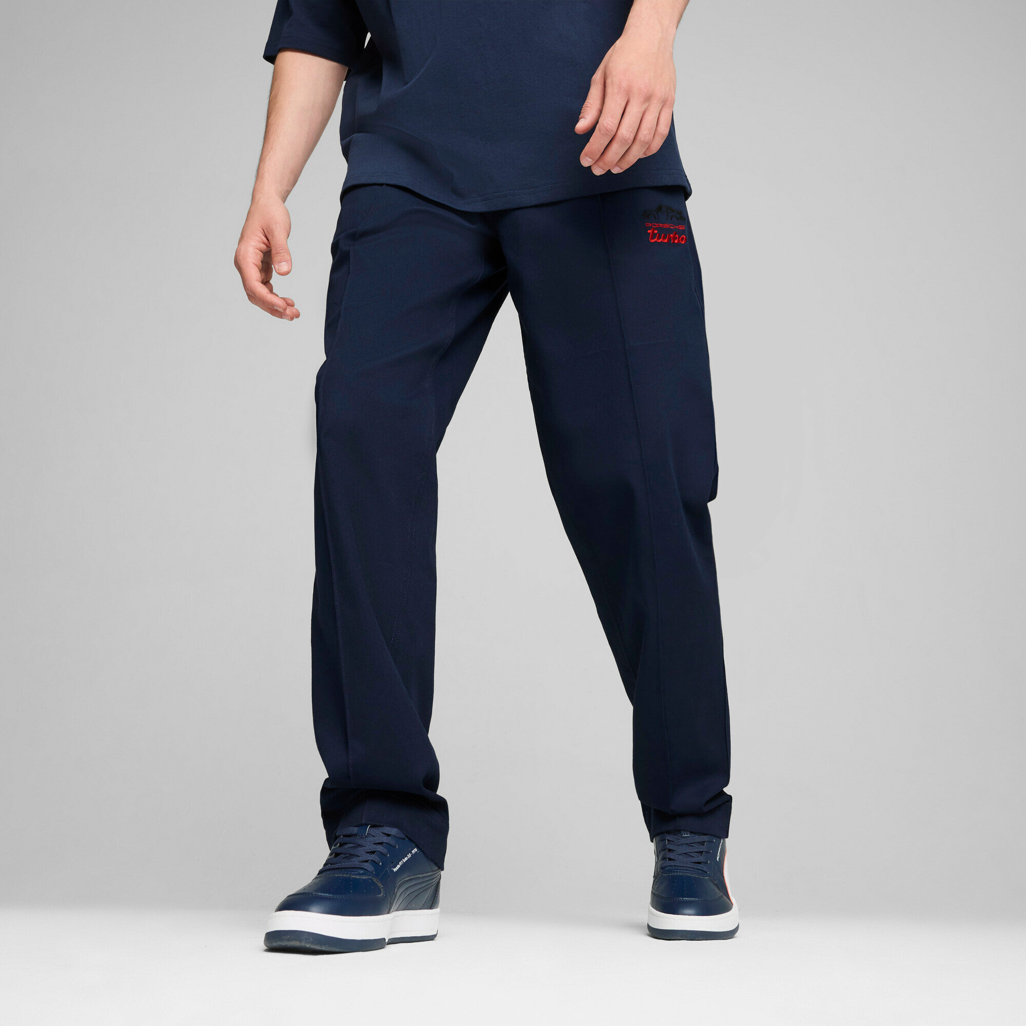 Брюки PUMA PORSCHE LEGACY Statement Pants, размер XXL, синий