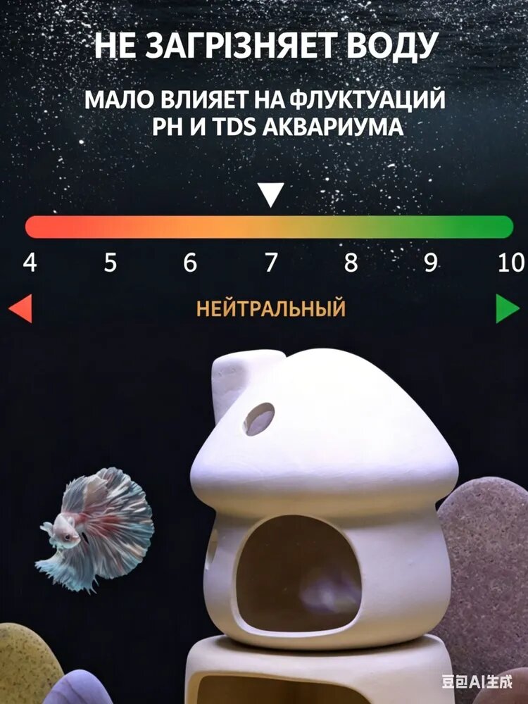 Пещера аквариума рыб — фото 1
