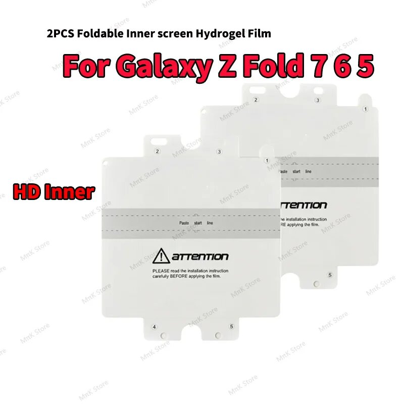 Защитная пленка из гидрогеля HD Clear для Samsung Galaxy Z Fold 7 6 5, мягкая, Галактика Z Fold6