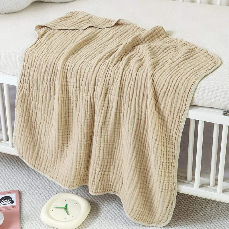 Детское пеленальное одеяло из хлопка OIMG 90x90 Бежевый, Beige