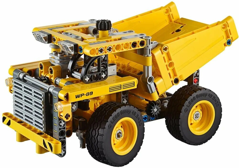 Конструктор technic, Карьерный самосвал, 362 Деталей,42035, детские подарки; подарок для мальчика
