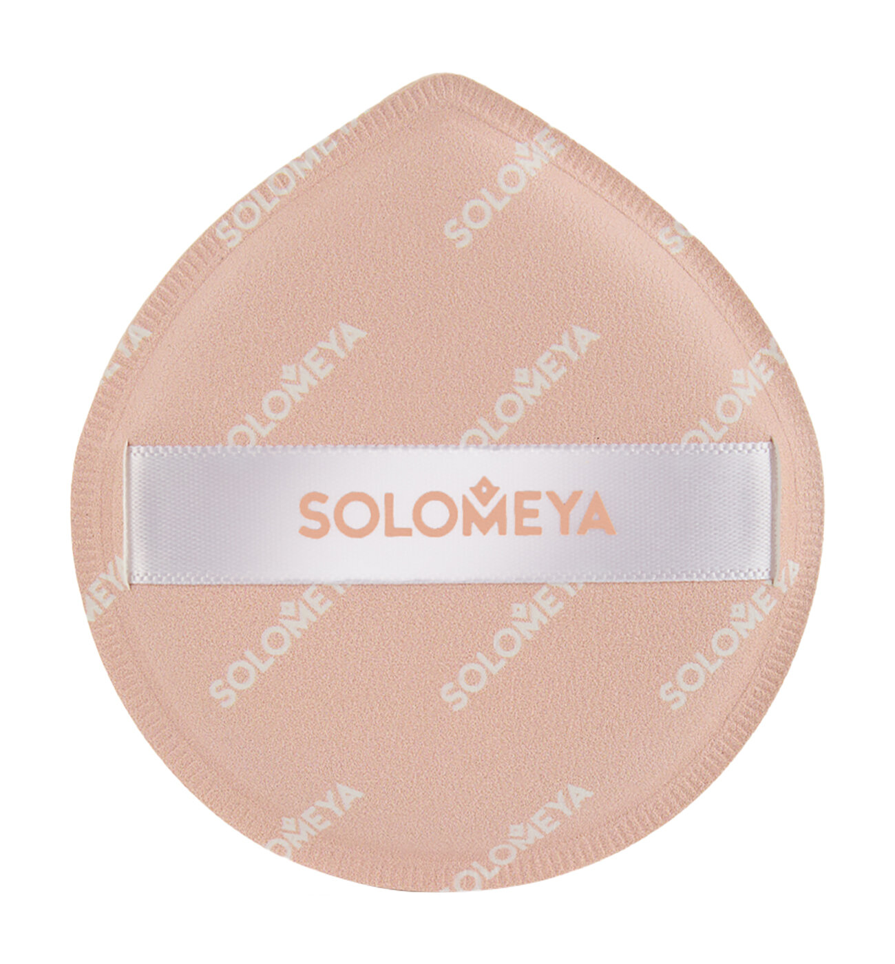 SOLOMEYA Спонж для макияжа каплевидный пудрово-розовый