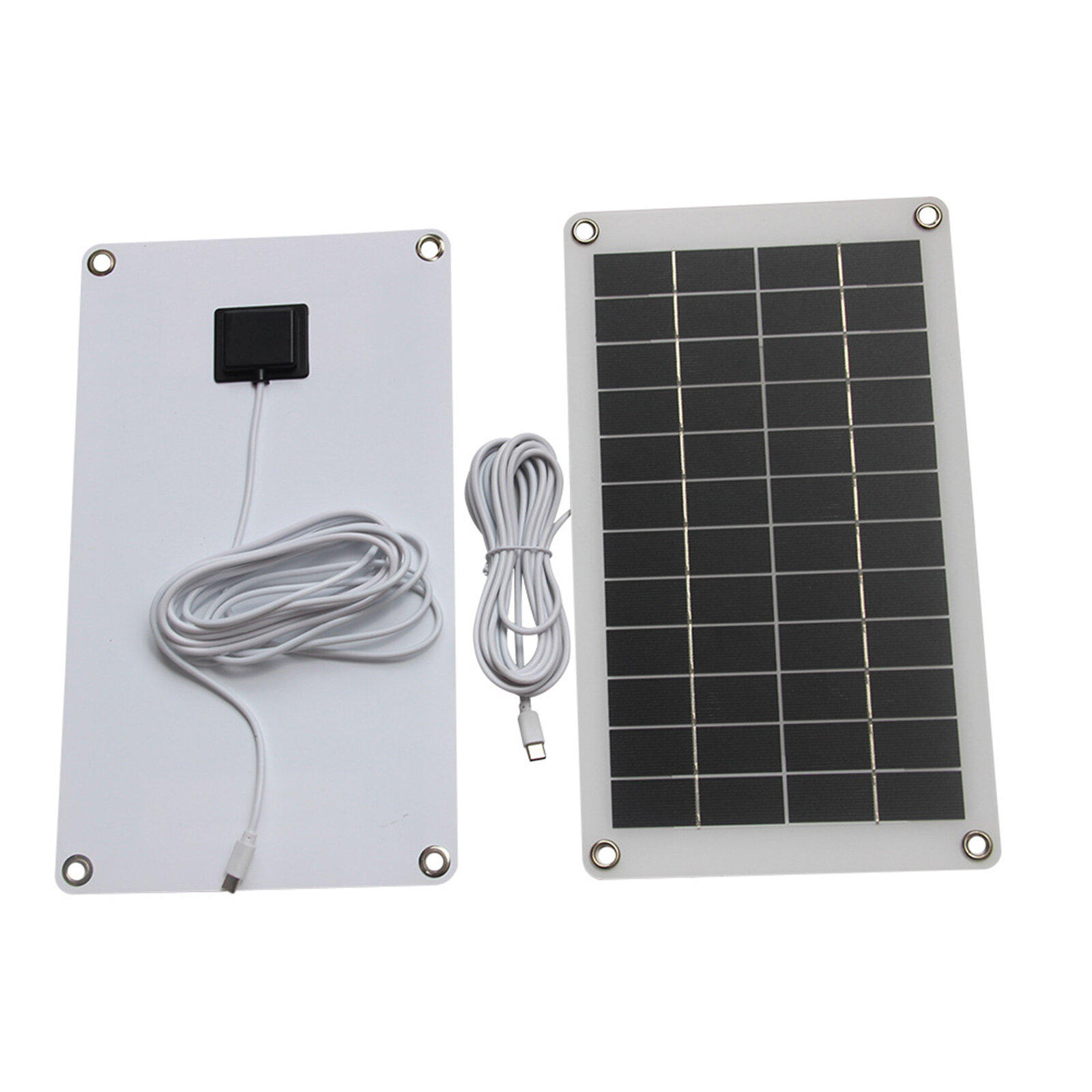 Солнечная панель 10W 12V с контроллером для зарядки
