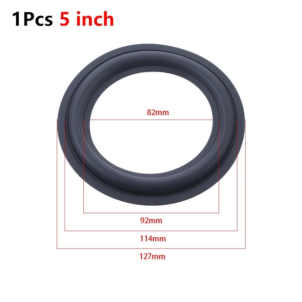 Резиновые кольца для ремонта динамиков 3/4/5/6.5/7/8/10/12 дюймов 1pcs 5 inch