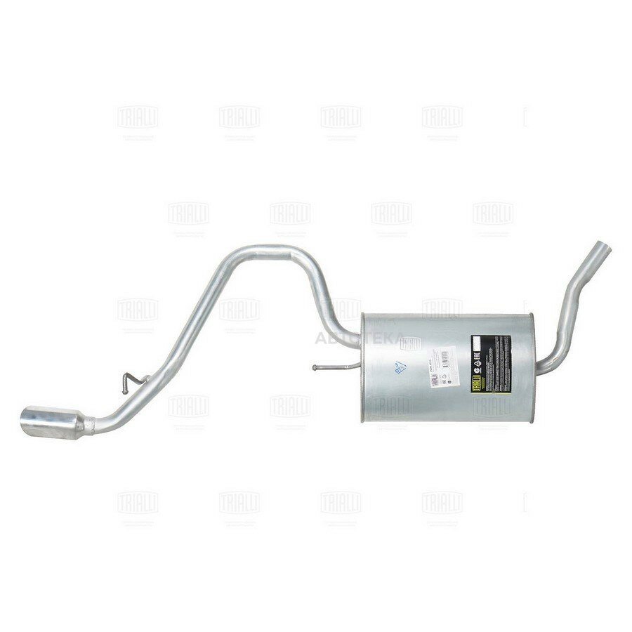 Глушитель TRIALLI EMM4016 Hyundai i30 (07-) 1.4i/1.6i хэтчбек осн. (алюм. сталь) (EMM 4016)