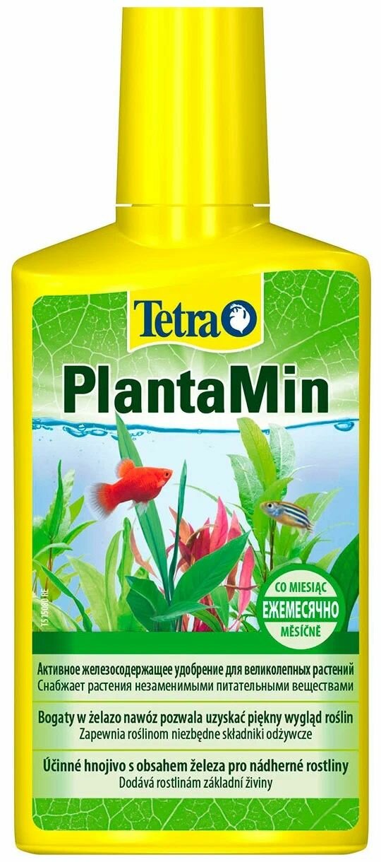 Tetra PlantaMin жидкое удобрение с Fe и микроэлементами 500 мл