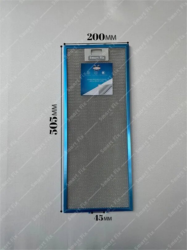 1 шт. 200x505 мм Аспиратор и капот Проволока Масляный фильтр 20x50,5 см