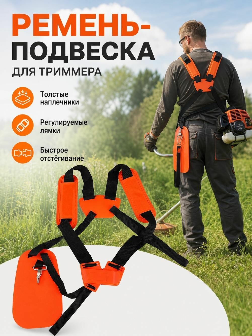Пояс для садовых инструментов