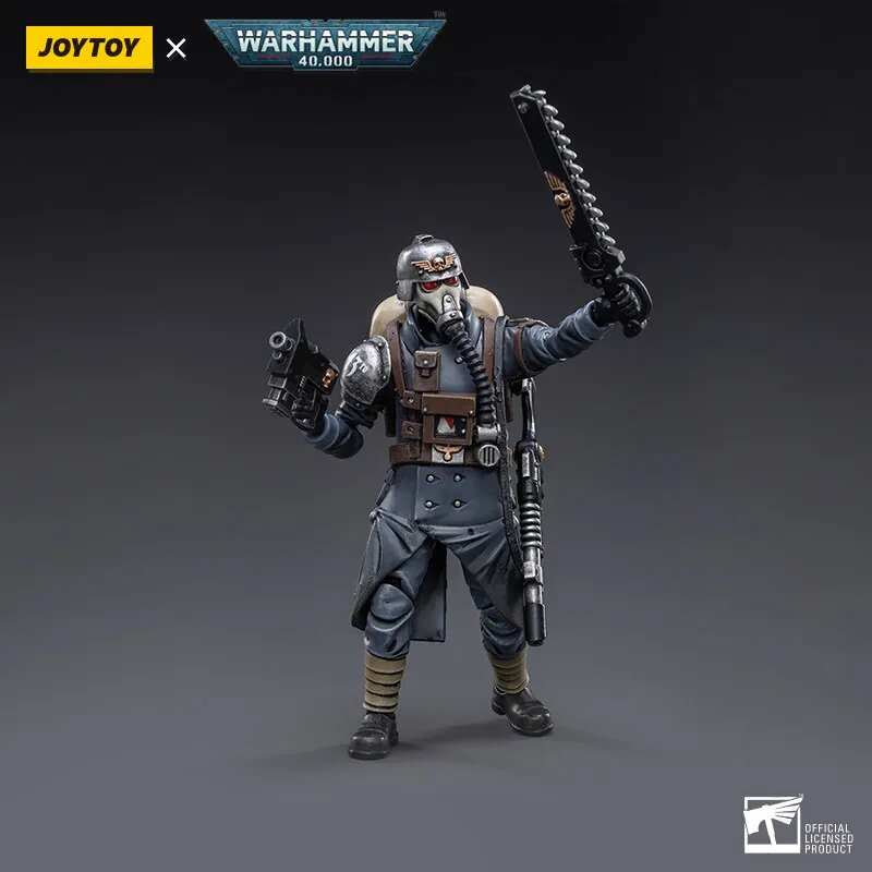 JOYTOY Dark Source Warhammer 40K Krieg Death Korps Veteran Squad фигурка JT2641