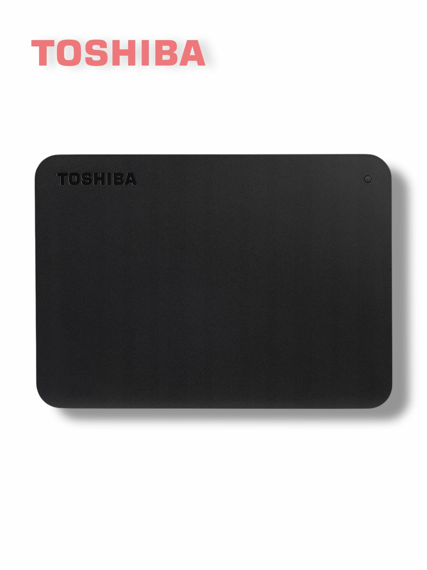 Toshiba 500 ГБ Внешний жесткий диск Canvio Basics (72060), Пластик, черный