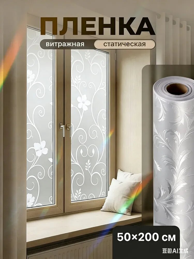 Пленка для окон солнцезащитная 50 см х 200 см