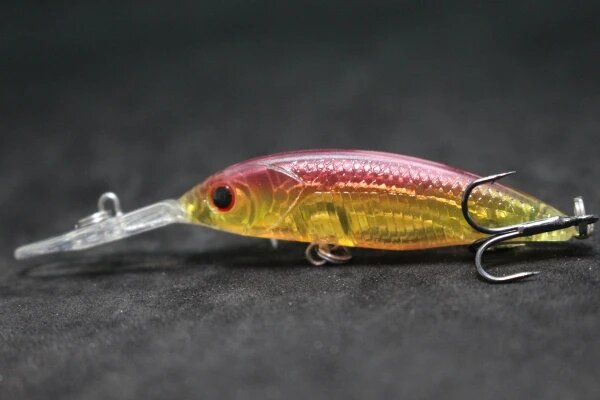 Wobler wLure Minnow Crankbait 7.6 см черный M514X94B