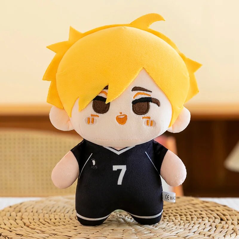 Мягкая игрушка Haikyuu Hinata Shoyo & Tobio Kageyama & Daichi Sawamura MIAOOWA black 7