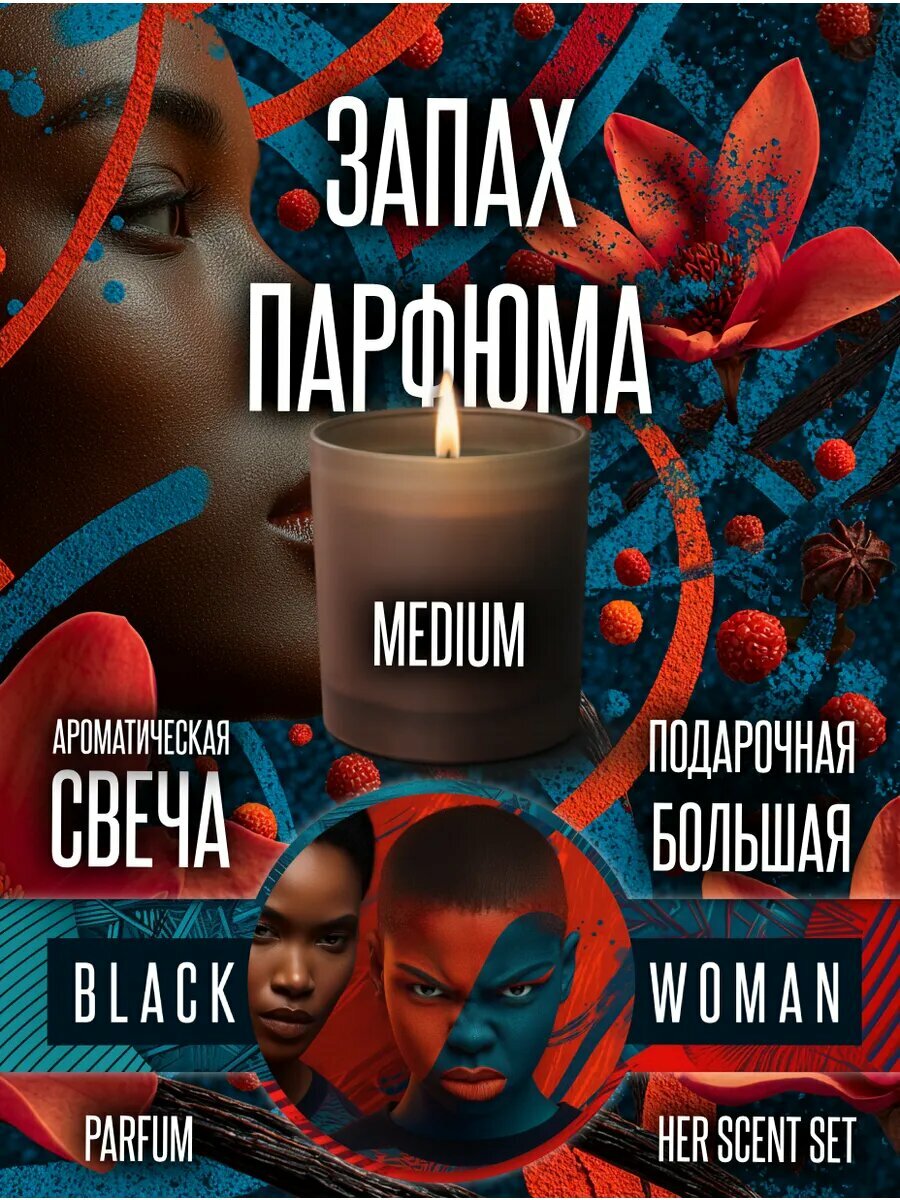 Свечи ароматические набор на 8 марта парфюм