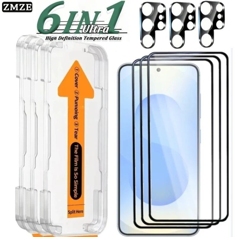 Защитное стекло Easy Install для Samsung Galaxy S26 Plus S26 Галактика С26 Ультра, 3Glass 3Lens