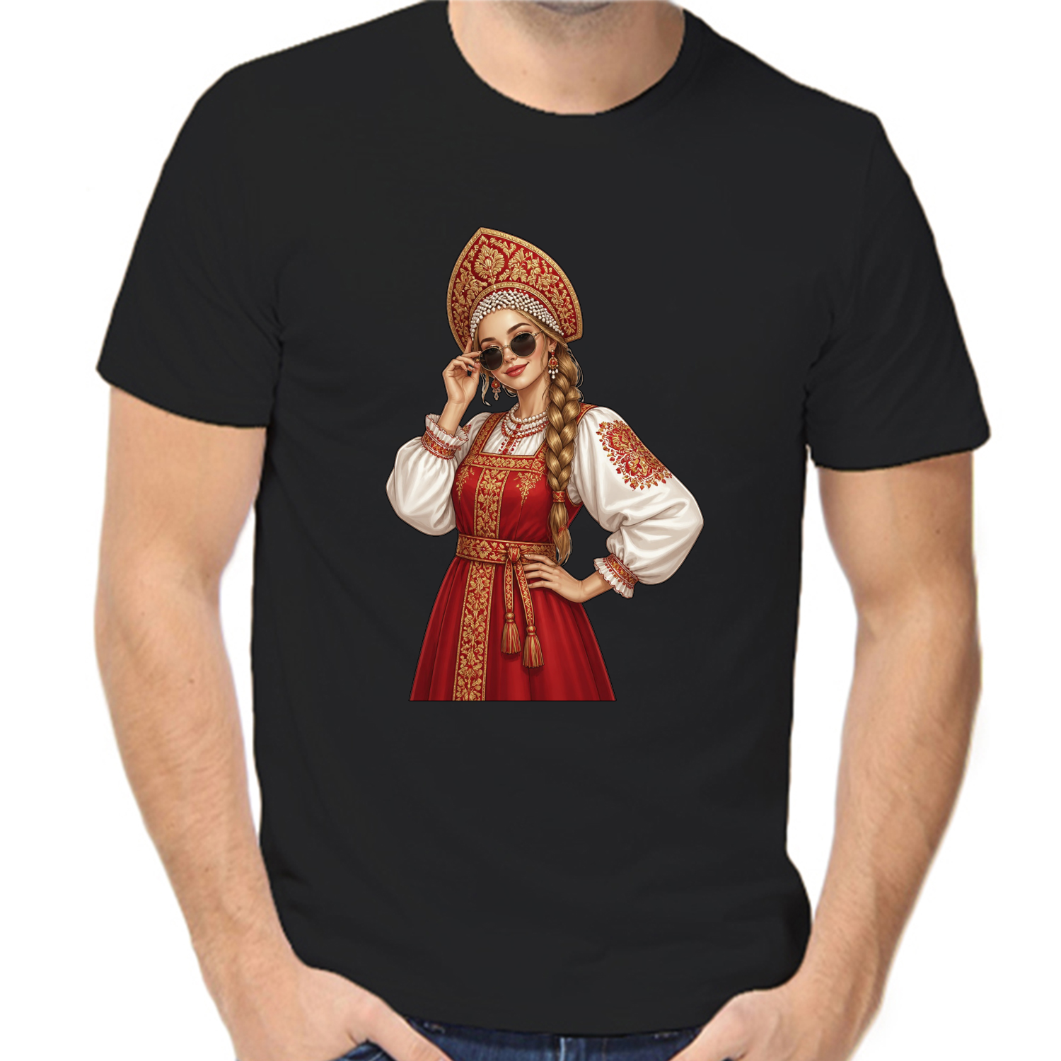 Футболка russian style рашн стайл