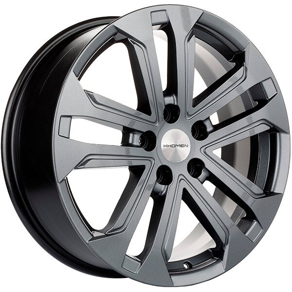 Литой колесный диск Khomen Wheels KHW1803 7x18/5x108 D60.1 ET33 Gray