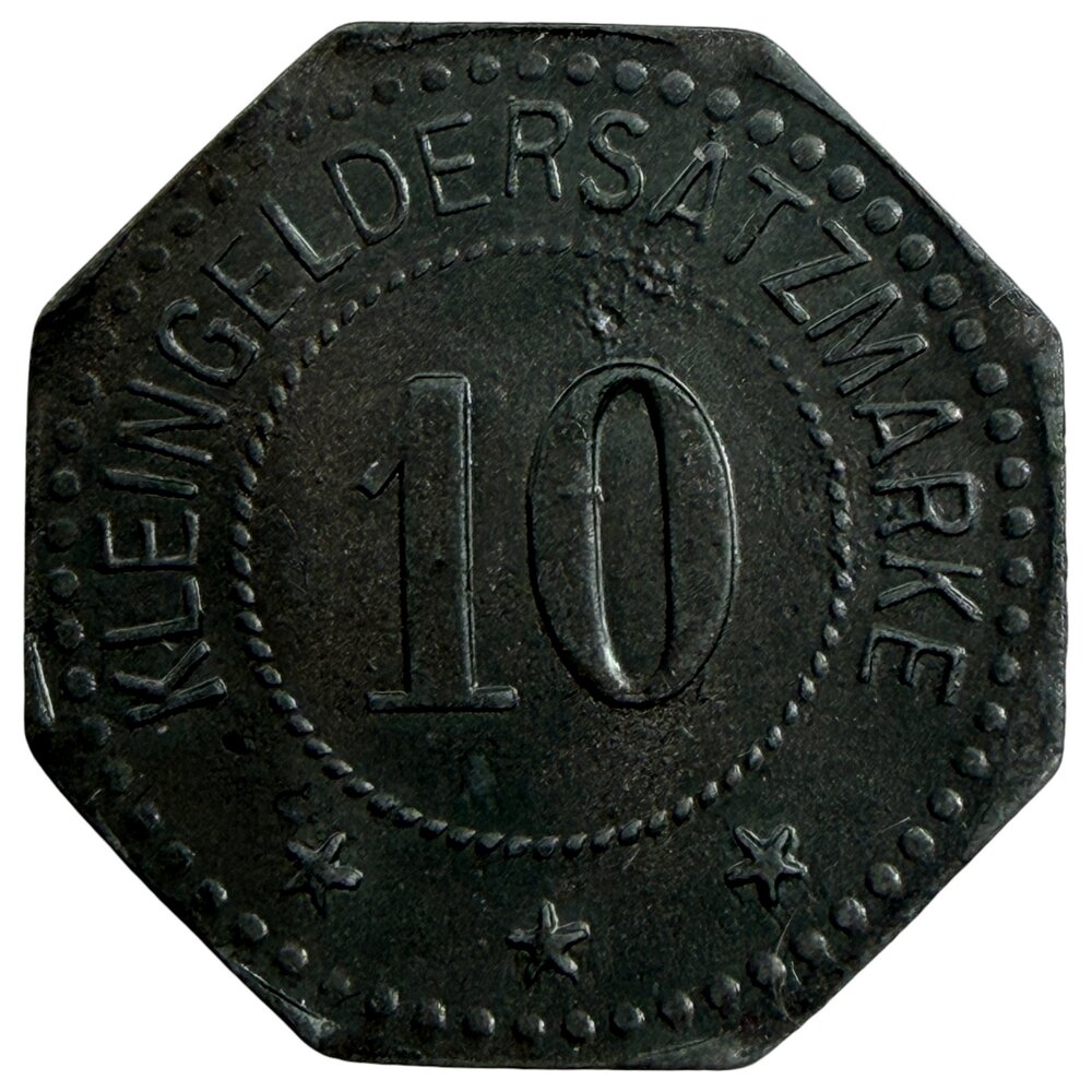 Германия, Херсфельд 10 пфеннигов 1914-1924 гг.