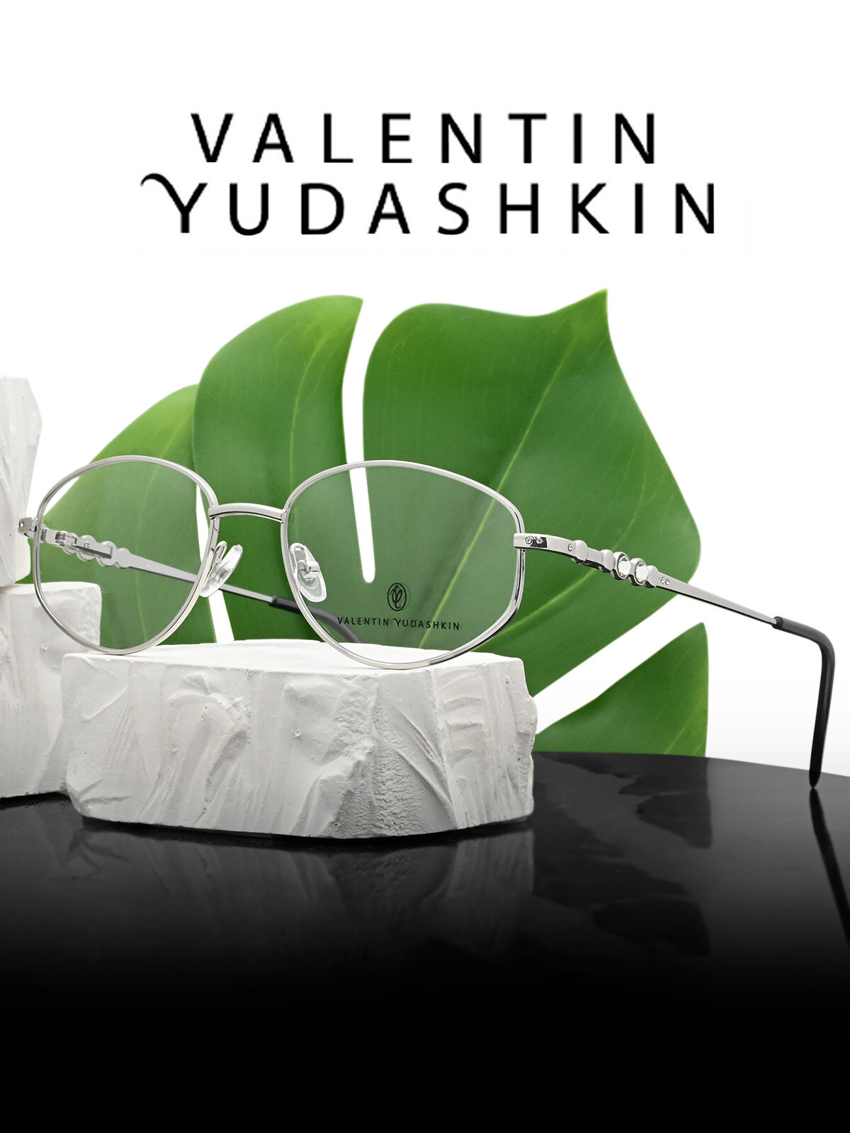 Оправа для очков Valentin Yudashkin VY 20061 033 пол Женский форма оправы Овальная цвет оправы Серебряный