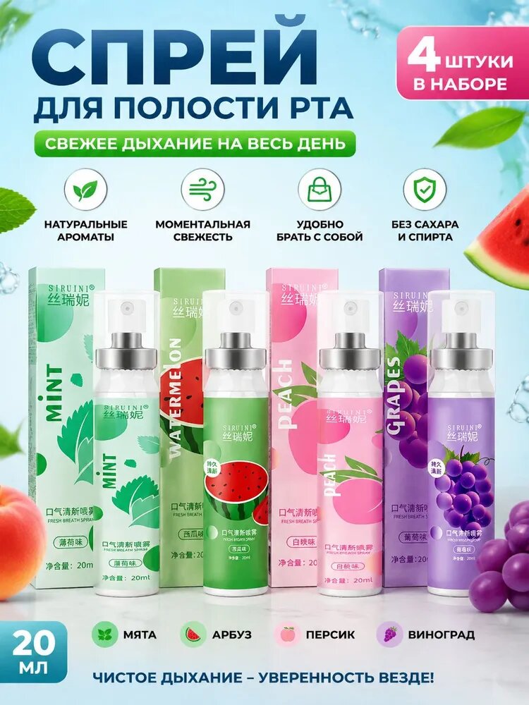 Спрей для полости рта 80 мл