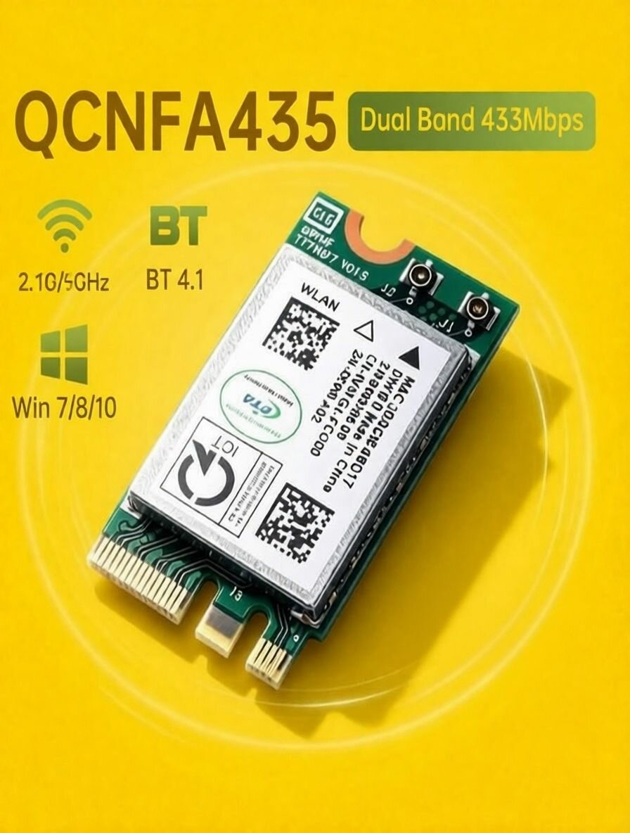 DW1810 Dell, QCNFA435 модуль wi-fi
