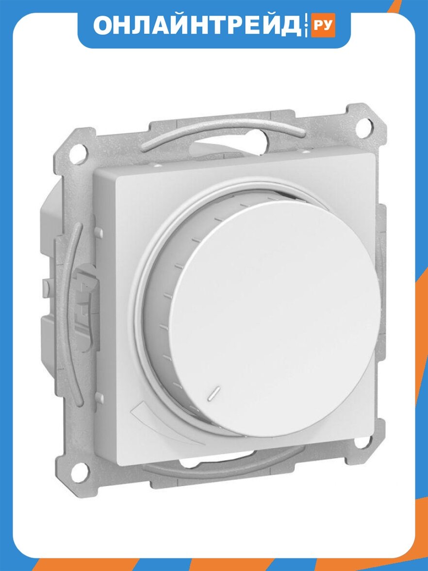 Светорегулятор (диммер) Systeme Electric (schneider Electric) SCHNEIDER ELECTRIC ATLASDESIGN LED, RC, 400Вт, Белый, ATN000123