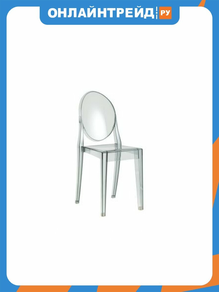 Стул обеденный Stool Group Victoria Ghost New, серый