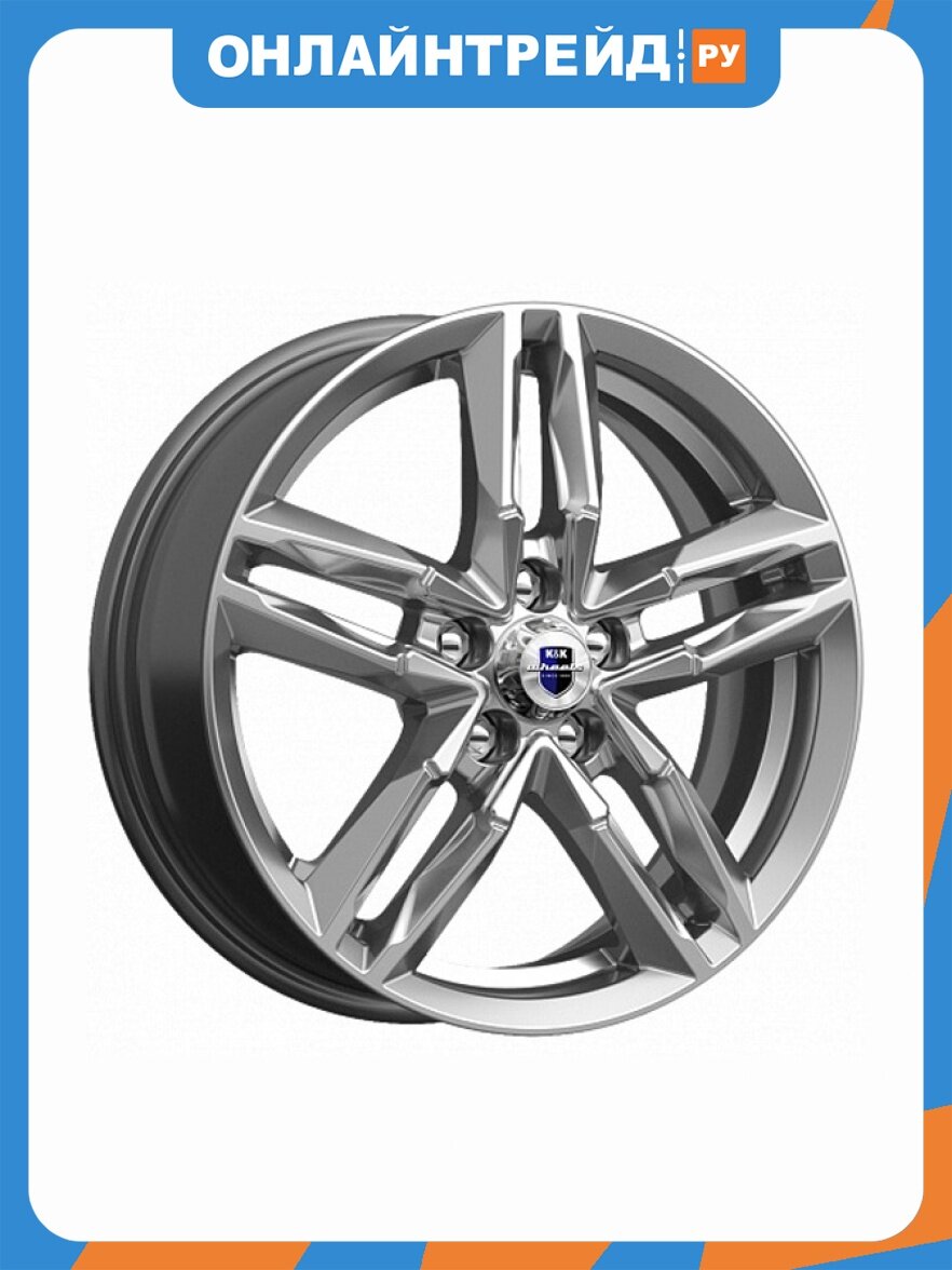 Диск K&k Sayan 6x16/5x110 D65.1 ET44 дарк платинум
