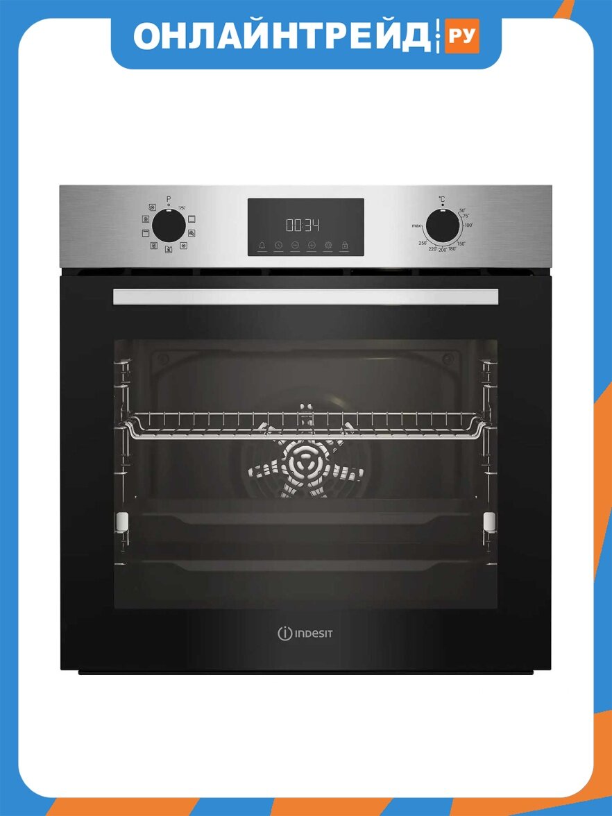 Электрический духовой шкаф Indesit IFE 3841 J IX