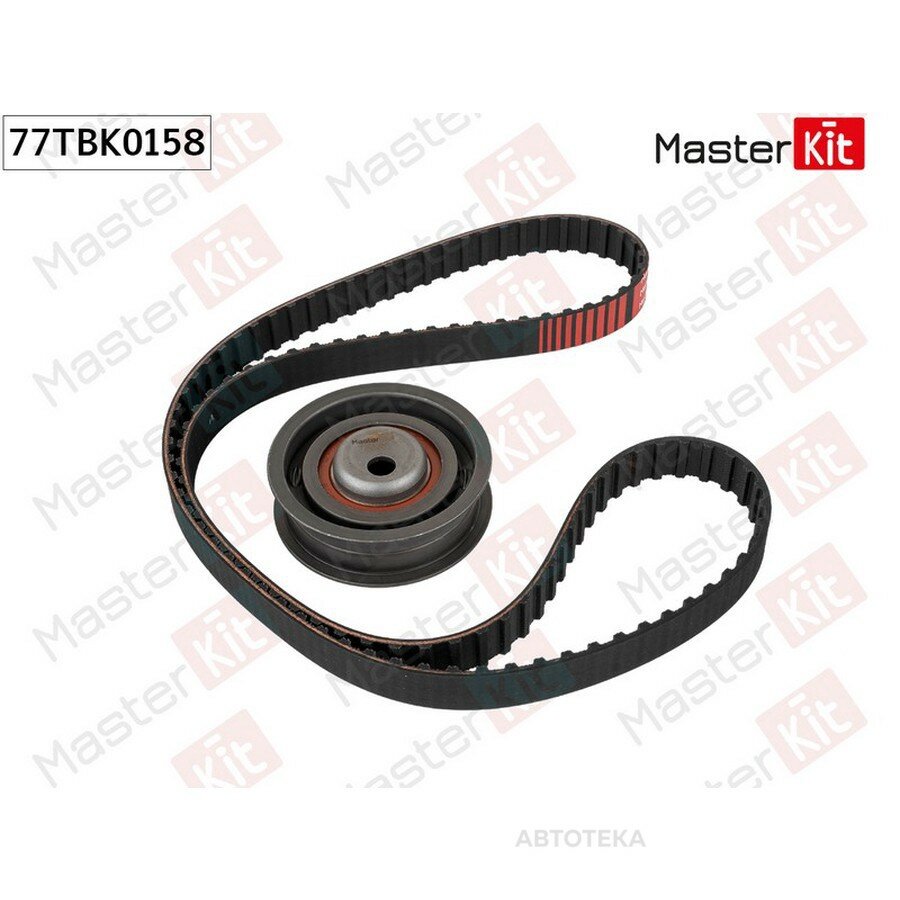 Комплект ремня ГРМ VW Polo(6V2) 98-09Audi 80(8C2B4) 91-95 MASTERKIT 77TBK0158