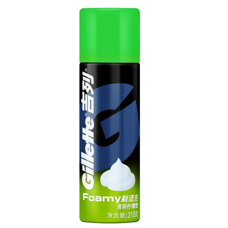 Пена для бритья мужская Gillette Fresh Lemon Fragrance, 210 г