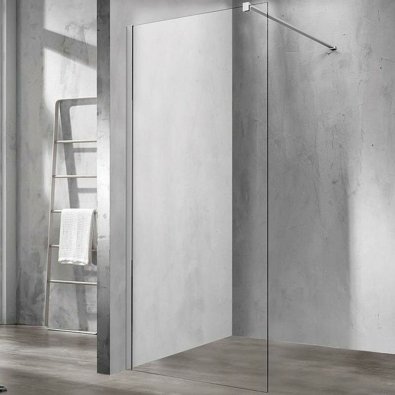 Душевая перегородка Vincea Walk-In 70 VSW-1H700CL профиль Хром стекло прозрачное