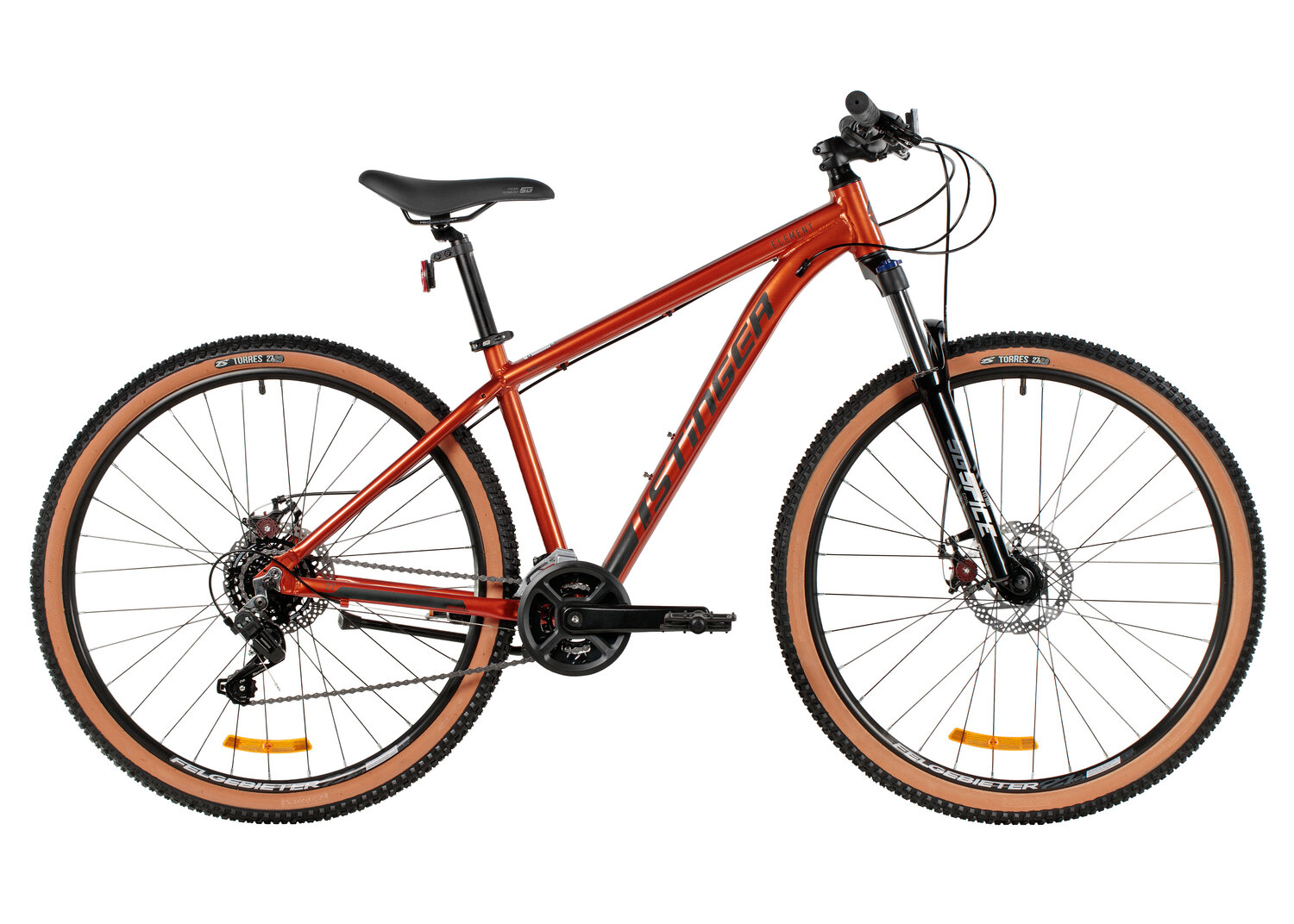 Велосипед Stinger Element 27.5 (2026), рама S (155-165 см), оранжевый