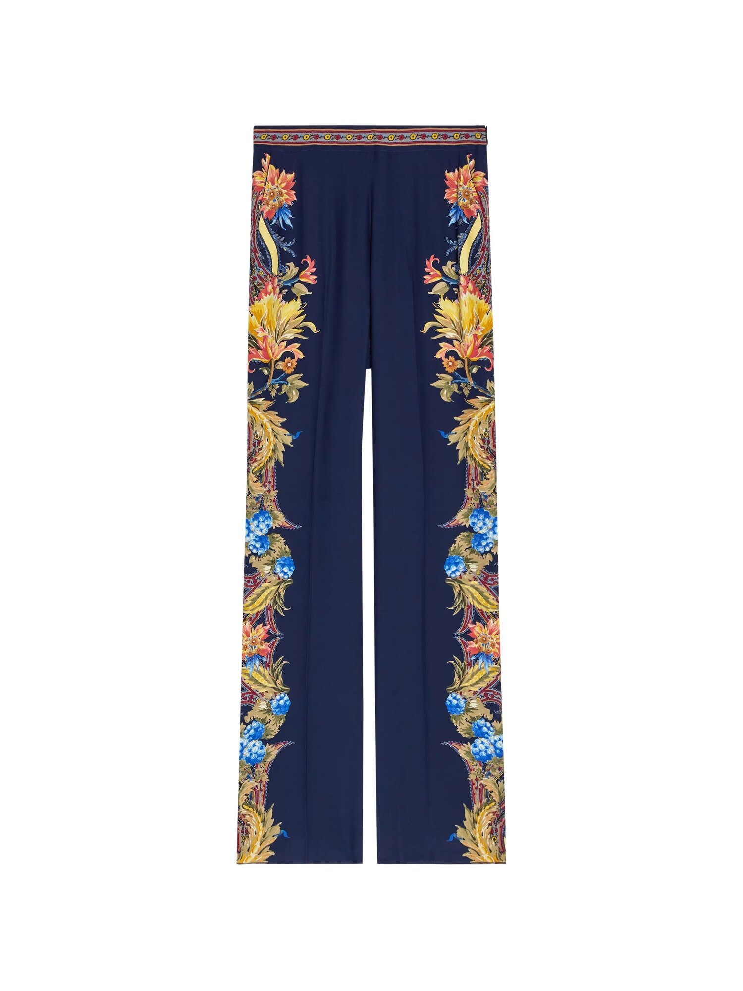 Брюки Floral-print palazzo pants